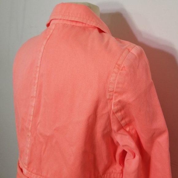 Juicy Couture | Jackets & Coats | Juicy Couture Neon Orange Denim ...